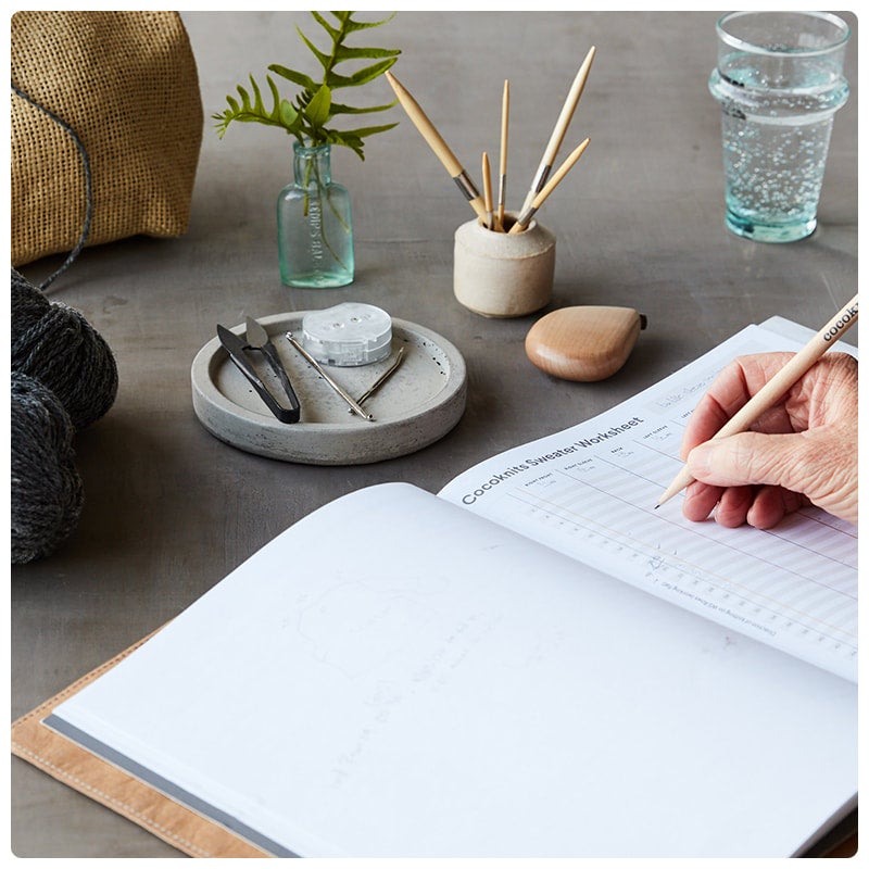CocoKnits Sweater Worksheet Journal | Stitch Haven